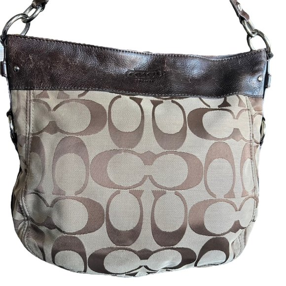 Coach | Bags | Coach Zoe Signature Hobo Bag Purse 479 | Poshmark